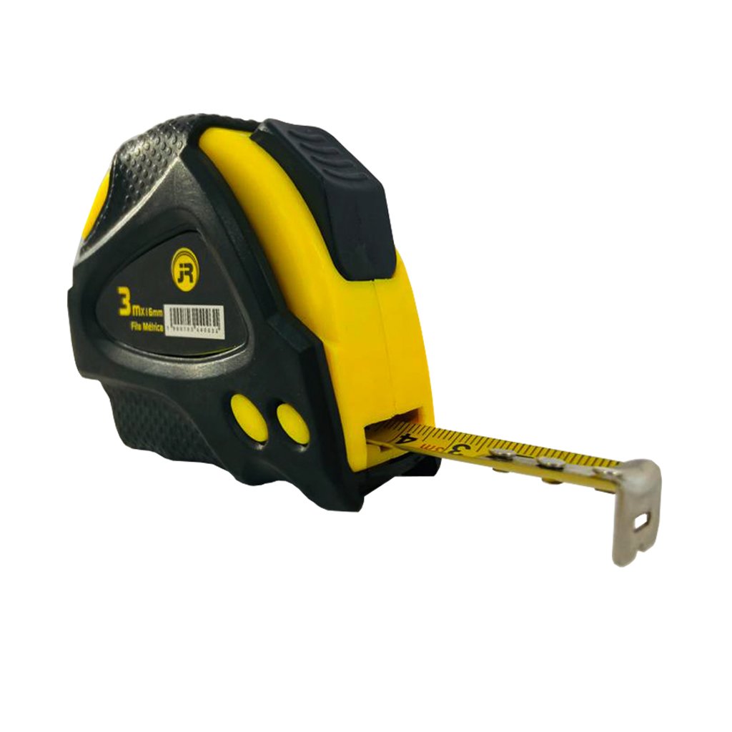 Trena 5 Metros x 16mm Com Auto Trava - JR Acessórios