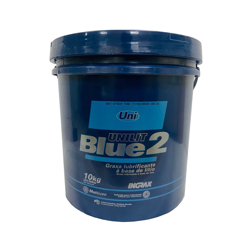 Graxa Azul Para Rolamentos 10Kg Blue 2 Unilit - JR Acessórios