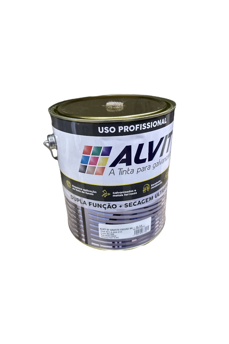 Alvit Dupla Função 3,6 LTS - ALV Grafite Escuro Fosco