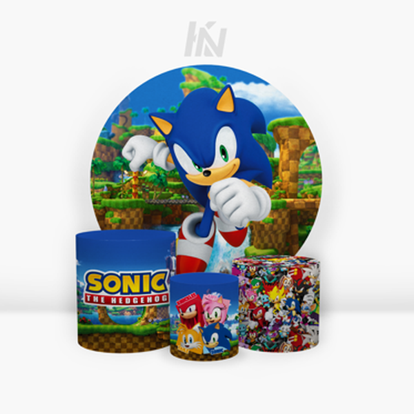 Kit Sonic Licenciado Esquenta Black