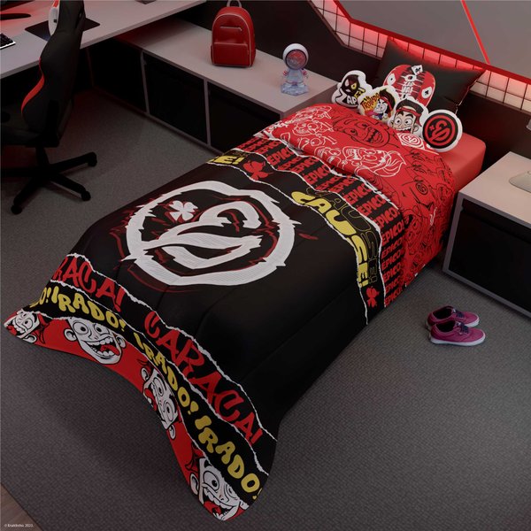 Jogo de Edredom Infantil Dupla Face Enaldinho