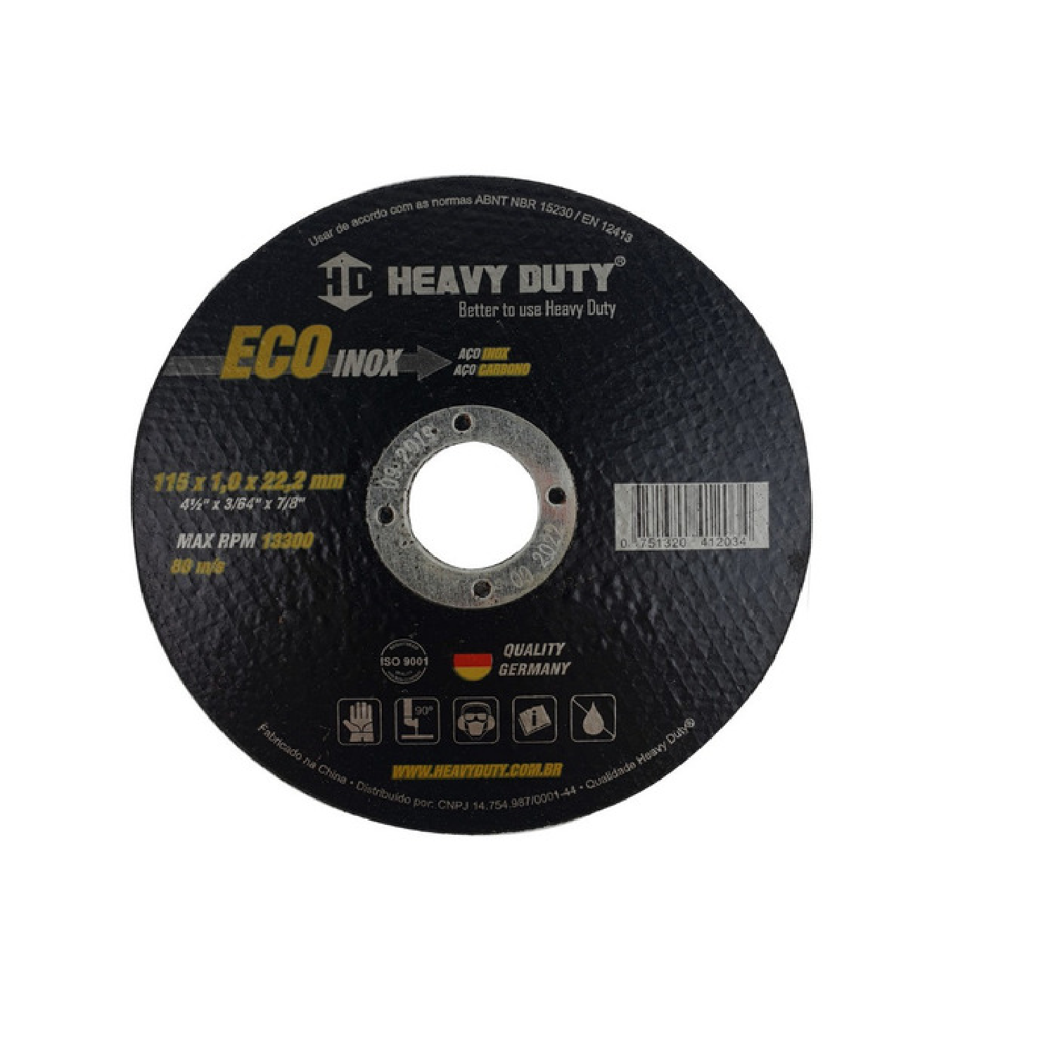 Disco de Corte 7'' Heavy Duty