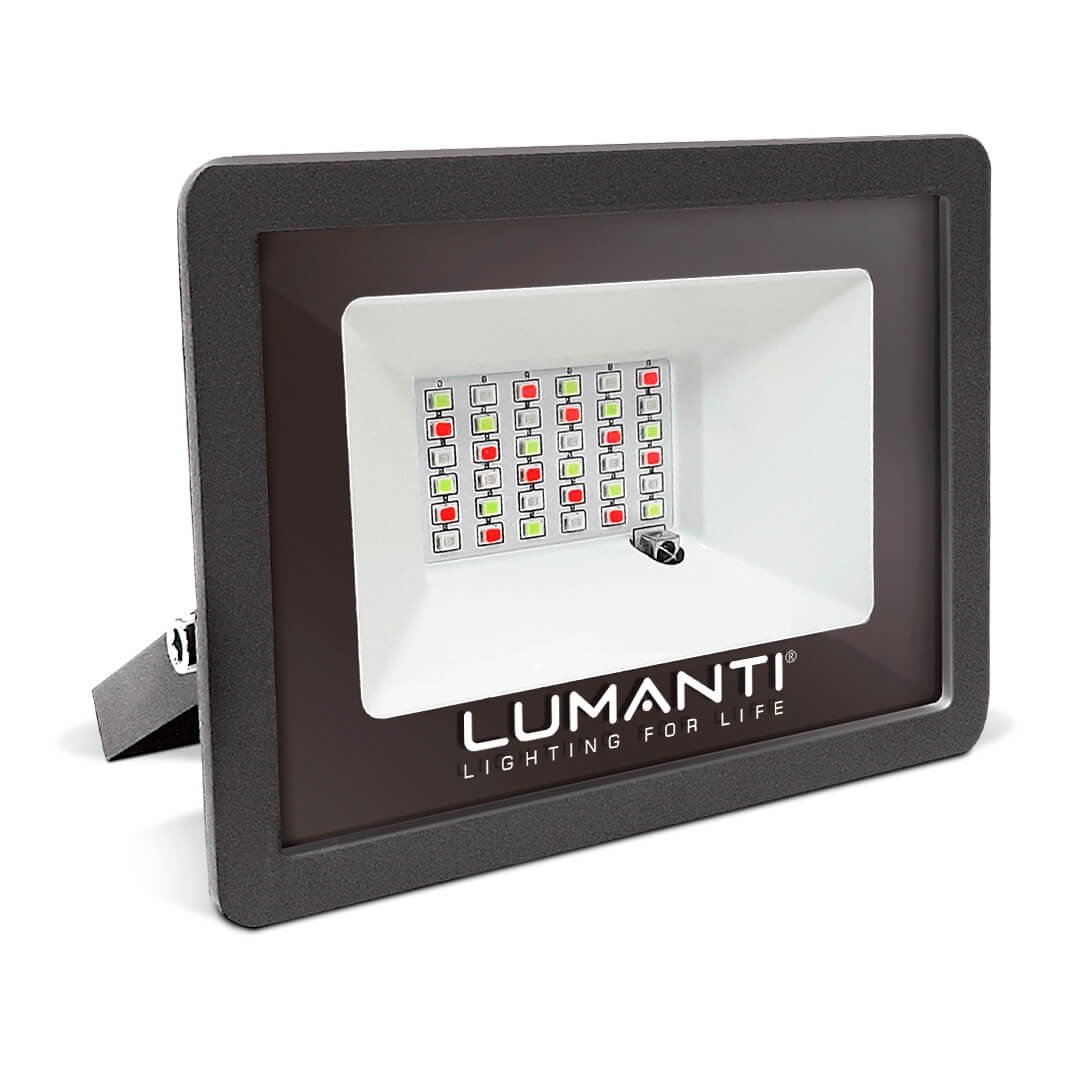 Refletor Smart LED RGB função Memória LUMANTI