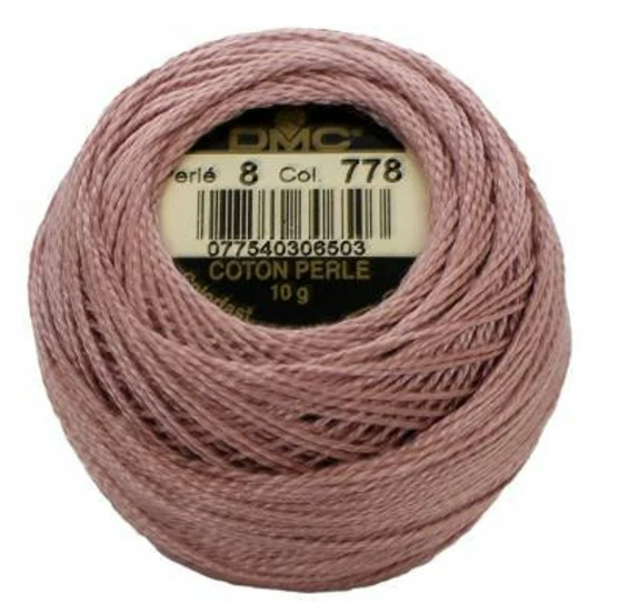 Perlé DMC Perlé Rosa 778