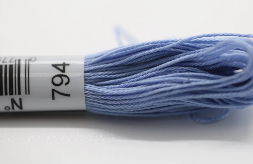 Tons de Azul Broder 25 DMC Broder 25 Azul 794