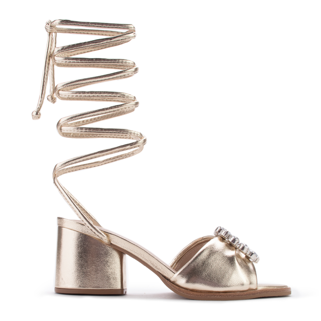 Sandália Milaine Lia Line Pedraria