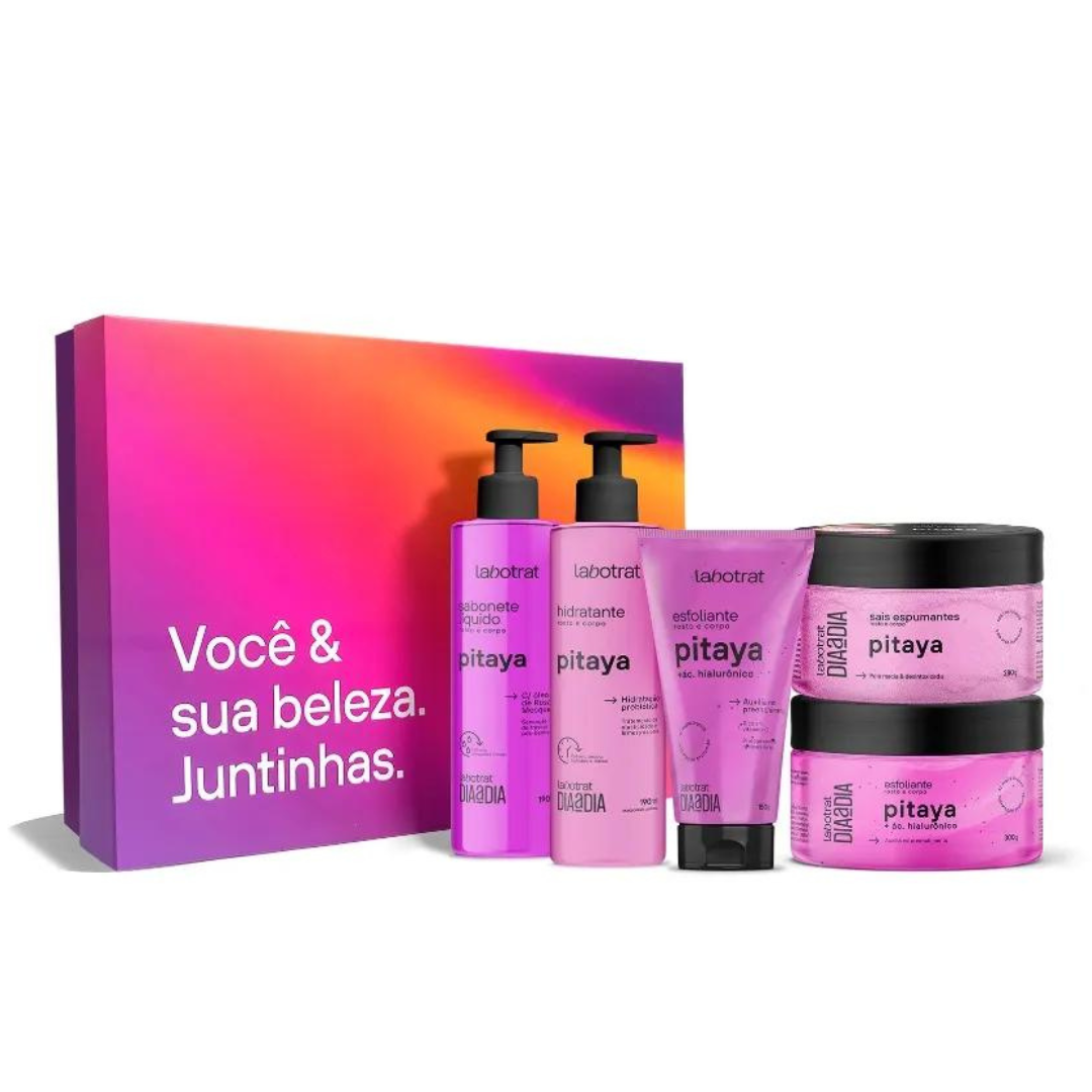Labotrat Kit Dia a Dia Pitaya - Linha Completa | Só na Linda