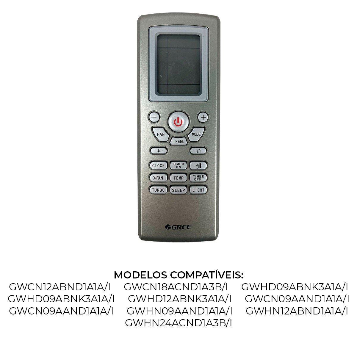 Controle Remoto Gree Yt1f Inverter Antigo Miracle Único