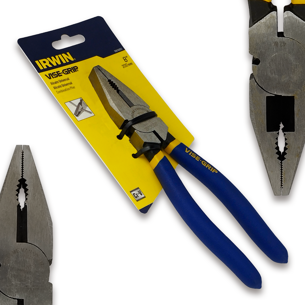 Alicate Universal 8" Vise-Grip Azul Irwin 1864060