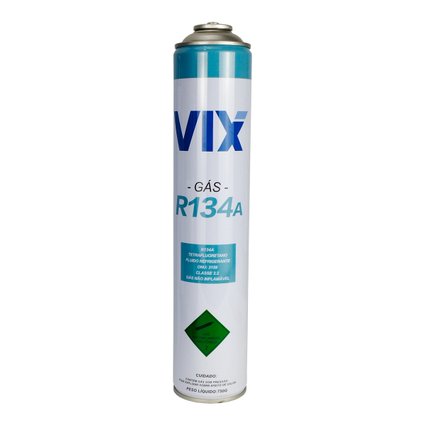 Gás Refrigerante R134a Vix Cilindro de 750g