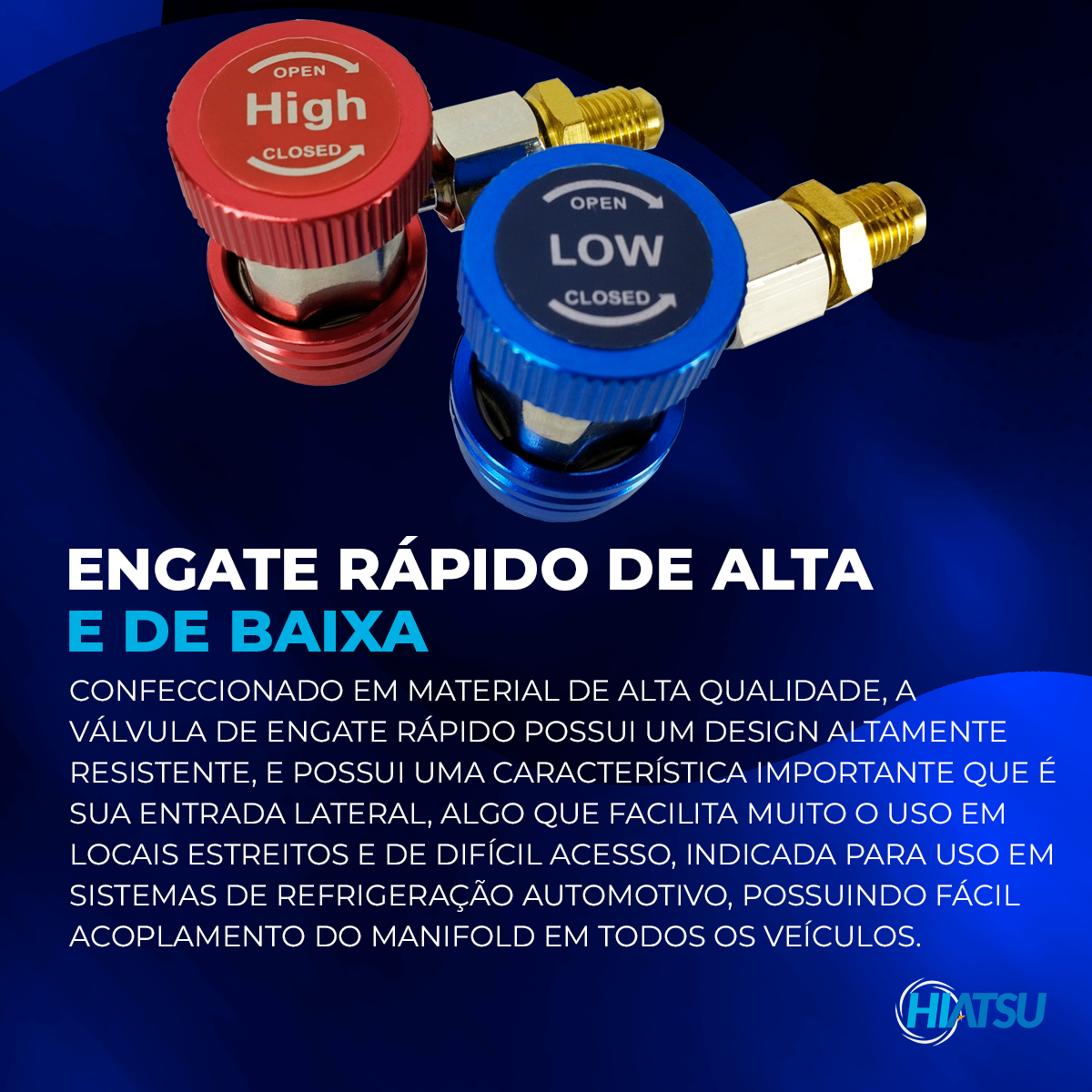 Manifold Analógico Gás R32, R134, R404, R410 Hiatsu Produto Premium ...