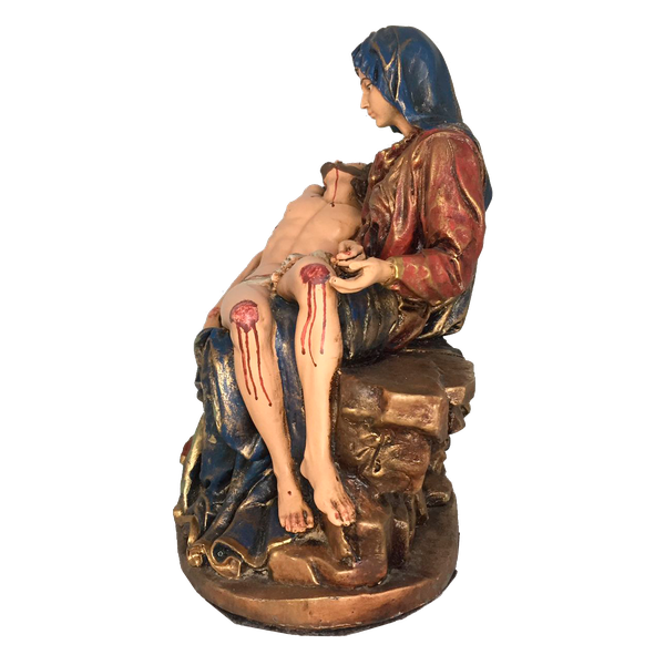 Imagem Sacra Em Resina De Nossa Senhora Da Piedade - Pietá