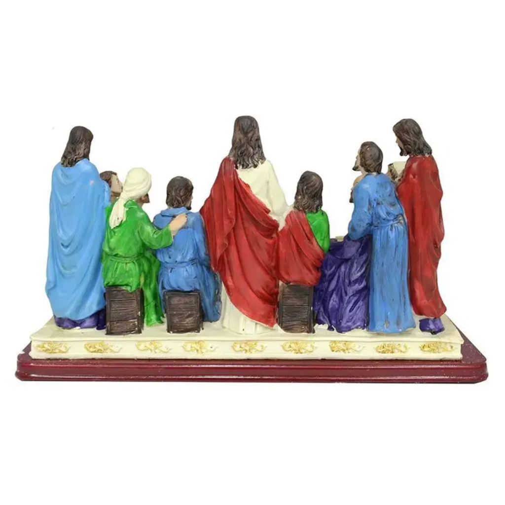 Imagem Sacra Em Resina Da Santa Ceia