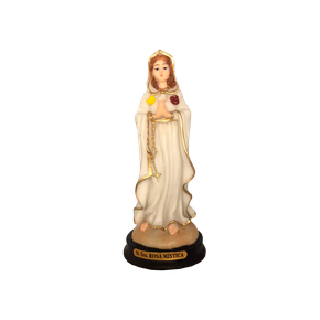 Imagem Sacra Em Resina De Nossa Senhora Da Rosa Mística