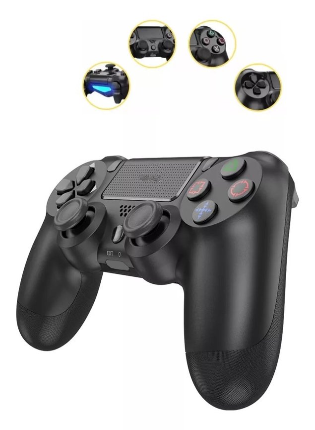 Controle de Playstation 4 Vibration 4 Double-Motor