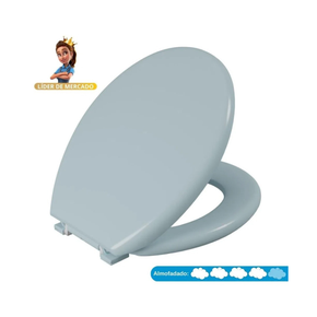 Assento Almofadado Oval Astra Azul | Loja Gubler