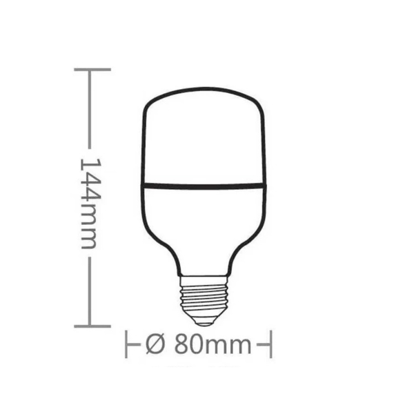 6 Lâmpadas High Led TKL 110 20W Taschibra | Loja Gubler