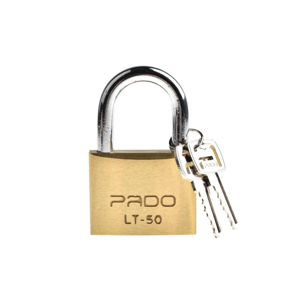 Cadeado Latão PADO 50mm | Loja Gubler