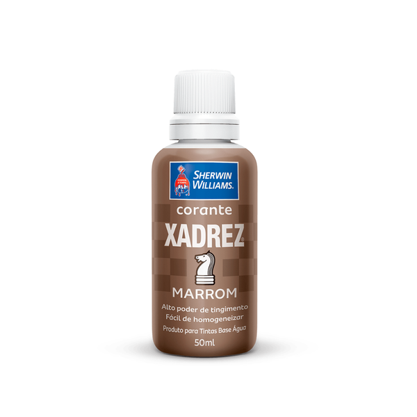 Corante Xadrez 50ML Sherwin Williams Marrom | Loja Gubler