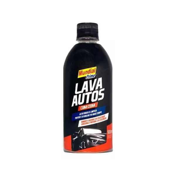 Lava Auto 500ML Com Cera - Mundial Prime