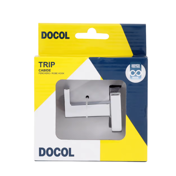 Cabide Simples de Parede Trip Docol