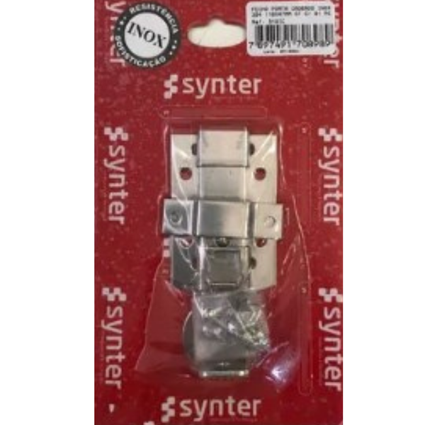 Fecho Porta Cadeado Inox parafusos Synter