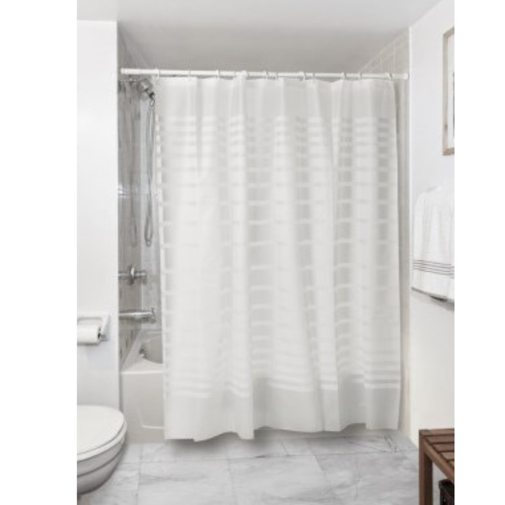 Cortina Para Box De Plástico Atlas Bolinha