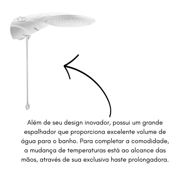 Ducha Chuveiro Advanced Eletrônica Blindada