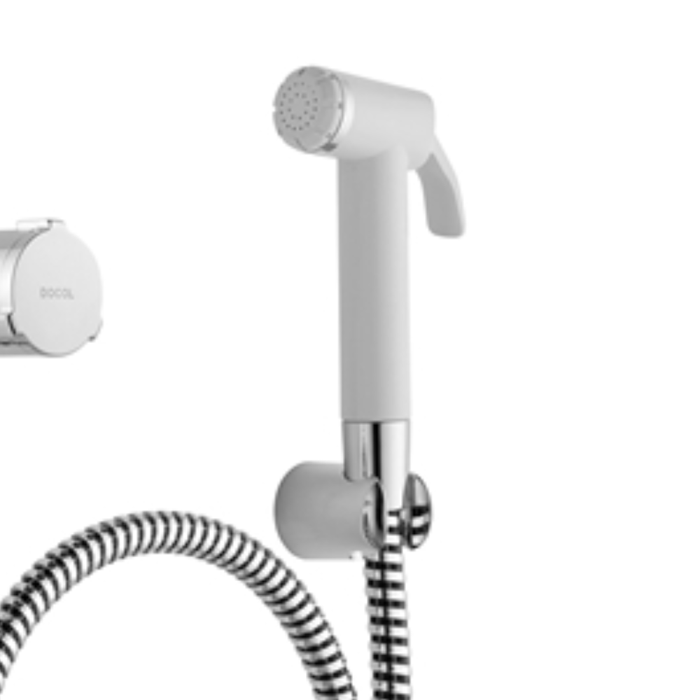 Ducha Higiênica Docol Com Registro Cromado Derivação Gatilho