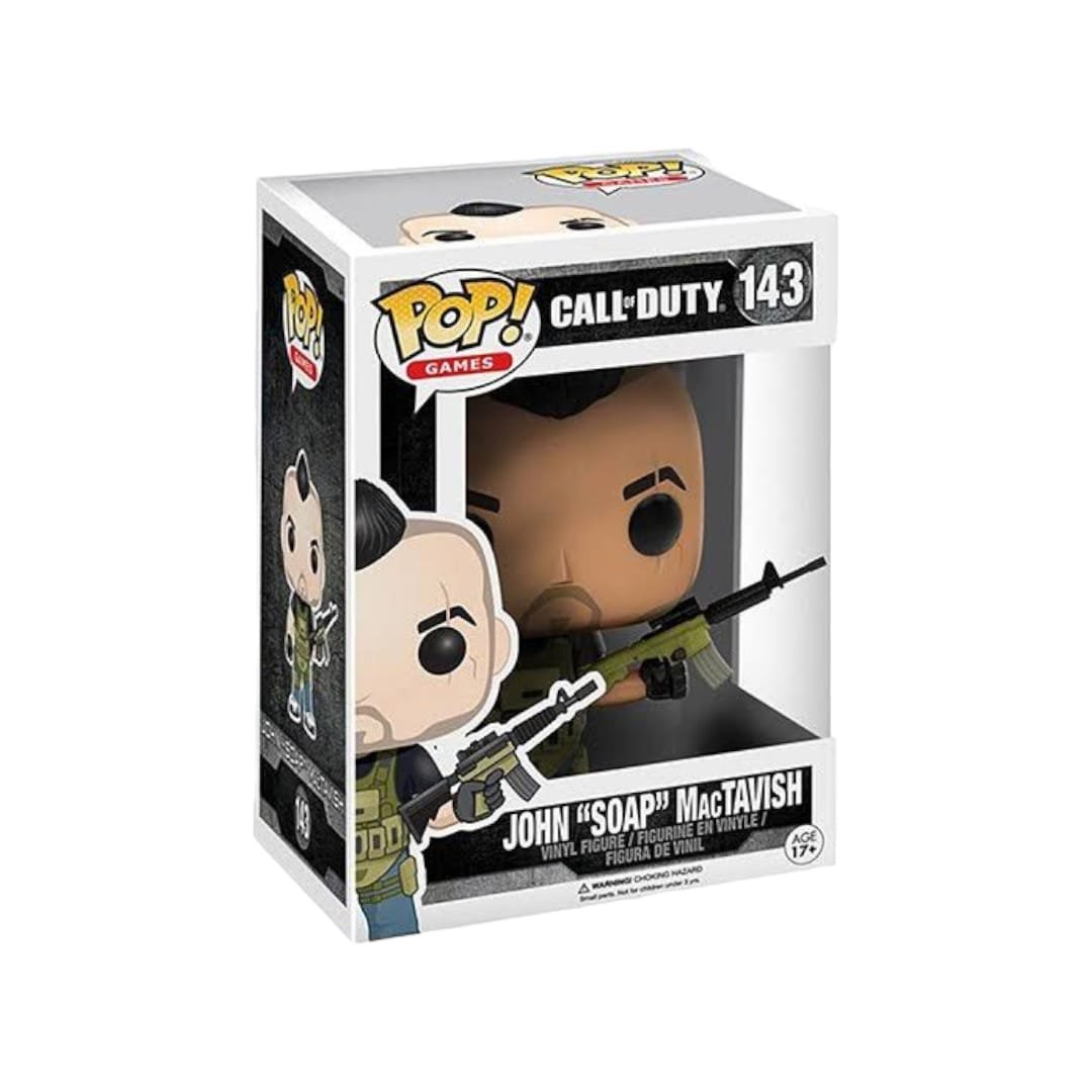 Funko Pop Call Of Duty - John Soap MacTavish 143