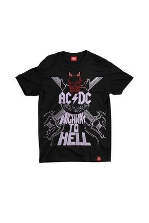 Camiseta AC DC - Skull Red