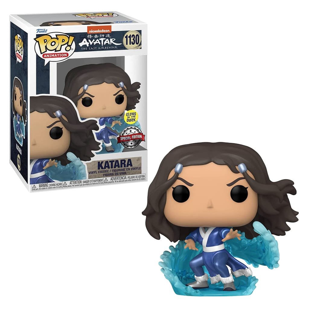 Funko Pop Avatar - Katara 1130 Glows In The Dark Funko Pop Avatar - Katara 1130 Glows In The Dark
