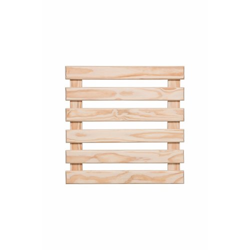 Treliça de Madeira Pallet 60X60 Cor Creme