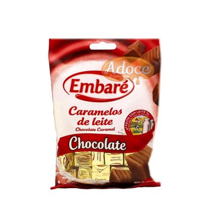 BALA CARAMELO RECHEADO MORANGO 660G EMBARÉ