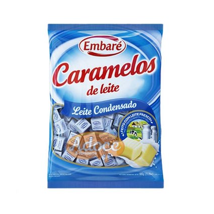 BALA CARAMELO DE LEITE CONDENSADO 660G EMBARÉ