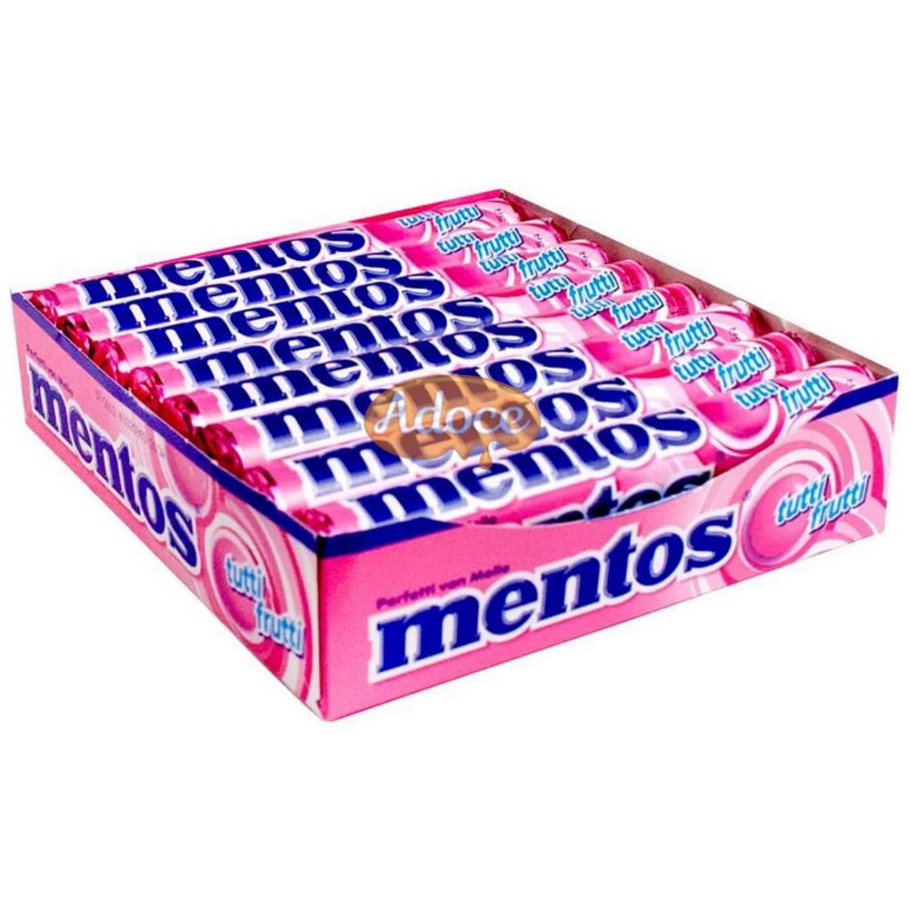 Mentos Tutti Frutti Stick Display 16unX37,5g Perfetti