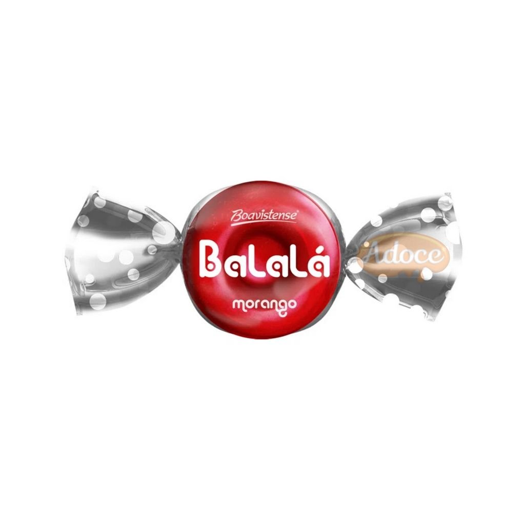 BALA DE FRUTAS DURA SORTIDA BALALÁ 500G BOAVISTENSE