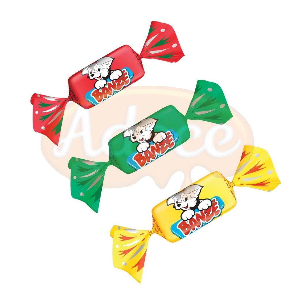 BALA MASTIGÁVEL BANZÉ SORTIDA 600G BOAVISTENSE