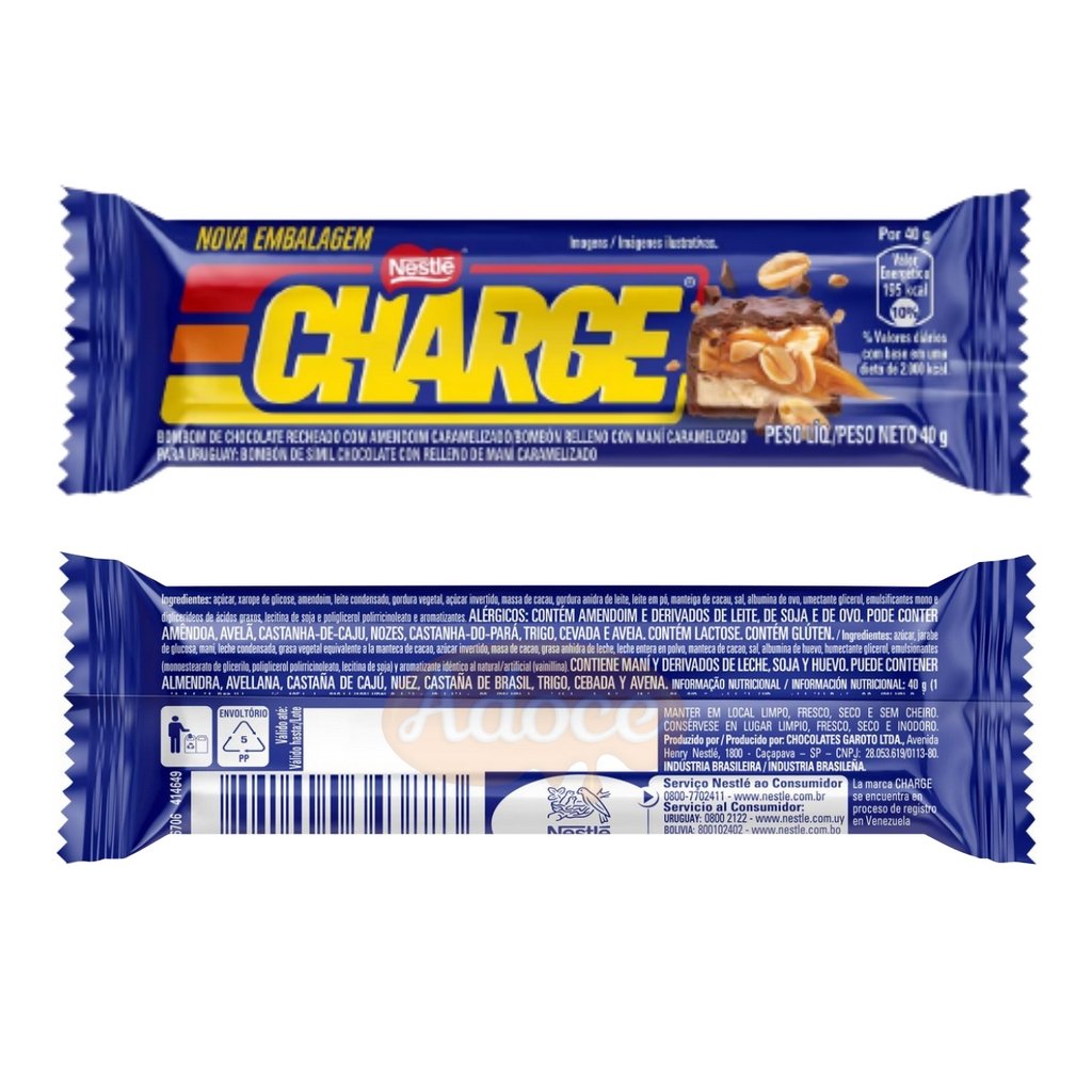 CHOCOLATE CHARGE 30UNX40G NESTLE