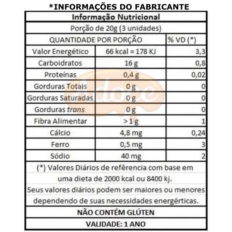 Bala de Banana India 1kg