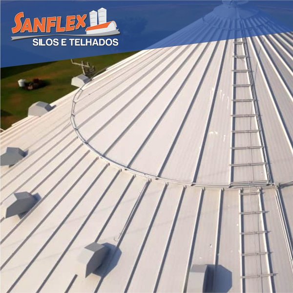 Sanflex Silos e Telhados Branco 18Kg - Selamix