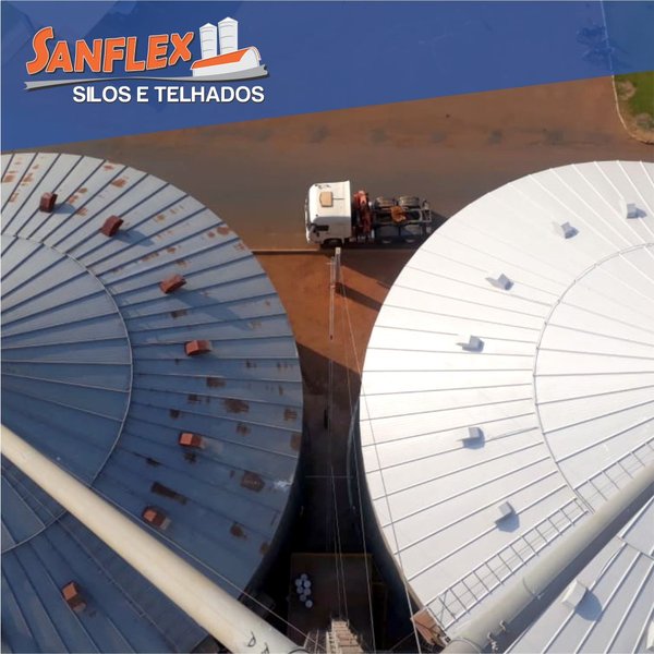 Sanflex Silos e Telhados Branco 18Kg - Selamix