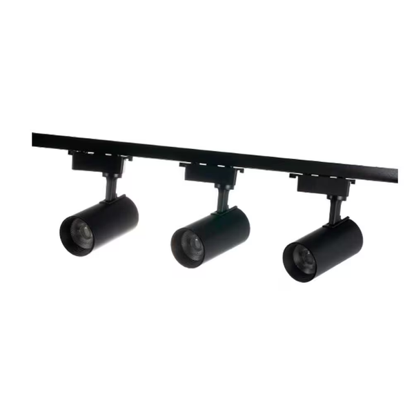 Kit Trilho Authentic c/3 Spots Led Preto 12W 6500K - Avant