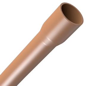 Tubo PVC Soldavel Marrom 32MM 1MT - Tubozan