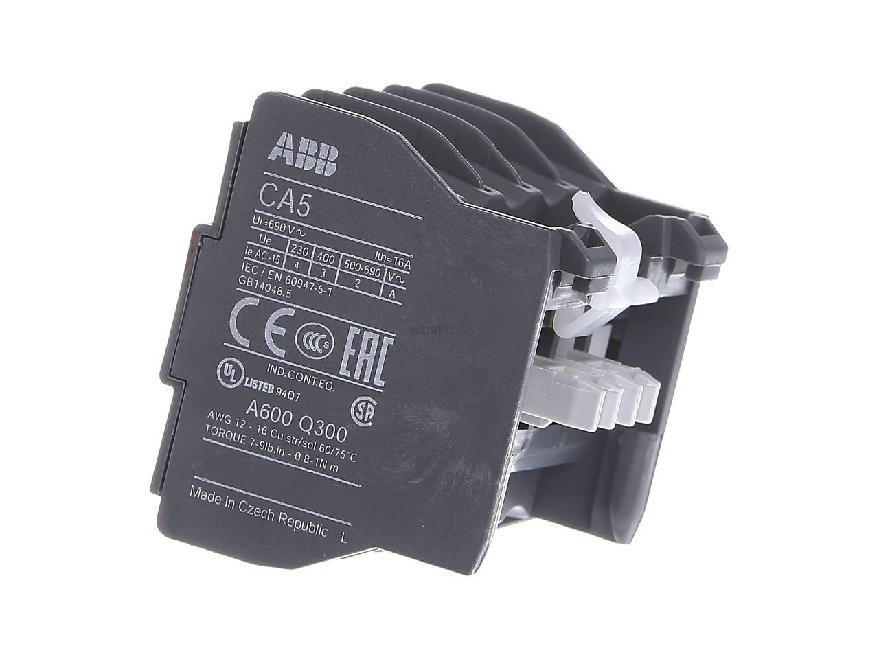 Bloco De Contato Auxiliar 2Na+2Nf Ca5-22E Abb - Top Master