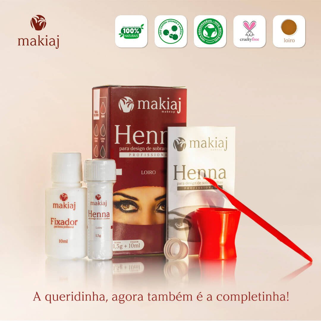 Henna Makiaj - Loiro - 1,5g