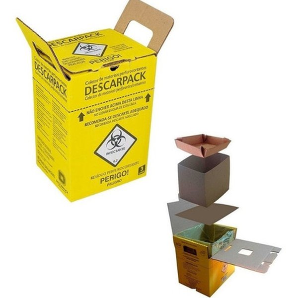 Caixa Coletora - De Perfurocortantes Descarpack 3,0L