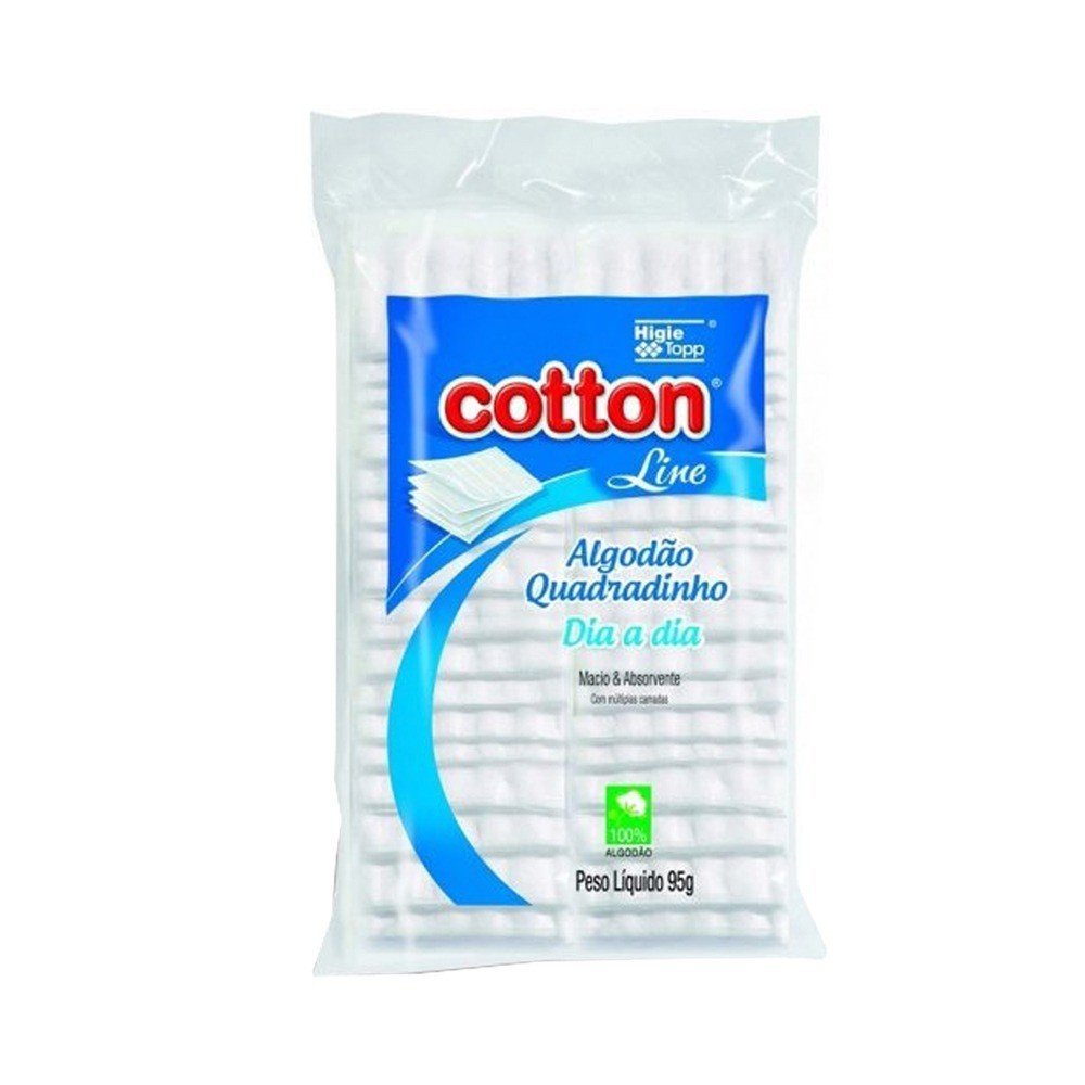 Algodão - Cotton Line Quadradinho 95g
