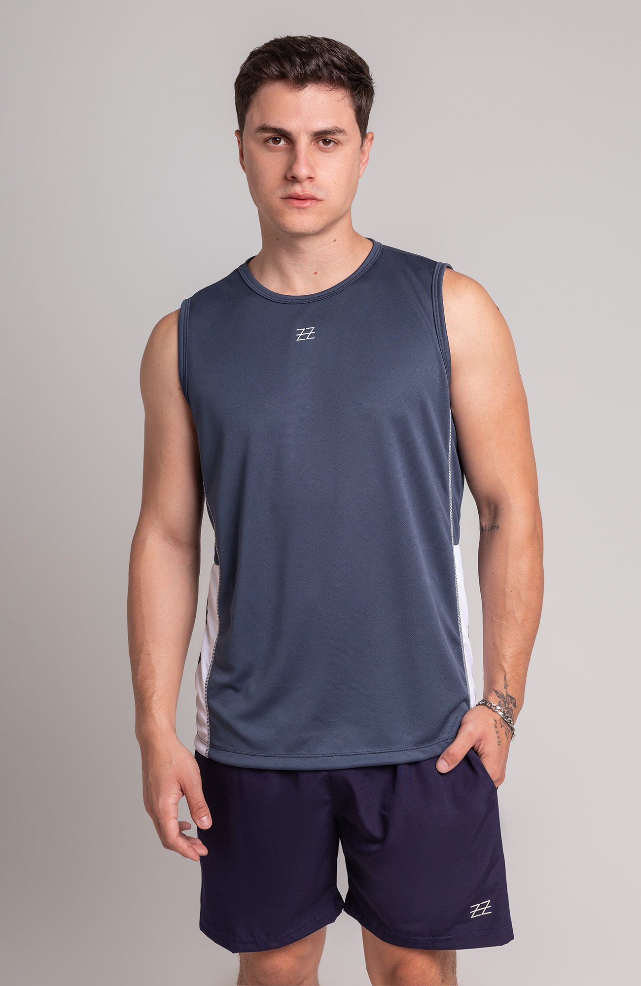 Regata Dry Fit Masculina LUZZO Premium Logo