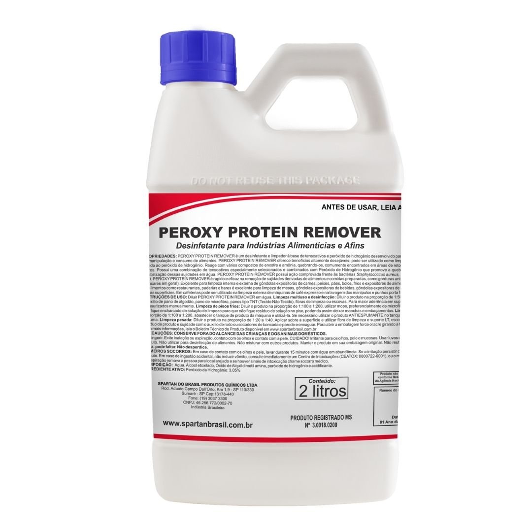 Desinfetante Desengordurante Peroxy Protein Remover Spartan